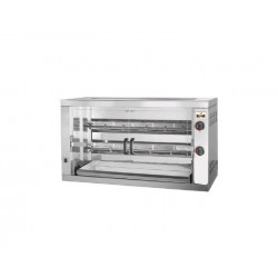 Rotisor profesional pe gaz pentru 12 buc pui - model compact