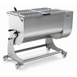 Malaxor carne profesional electric complet din inox, model cu stand