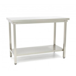 Masă de lucru profesională din inox GAMMO – 100x70 cm